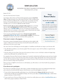 Acton - MassPowerChoice.com